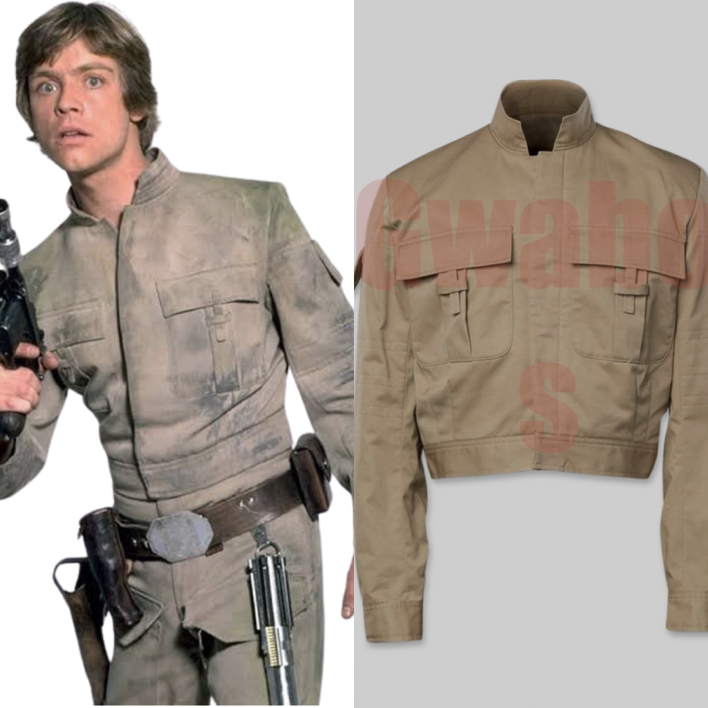 Space Wars Bespin Style Canvas Jacket - Inspired by Luke Skywalker in ...