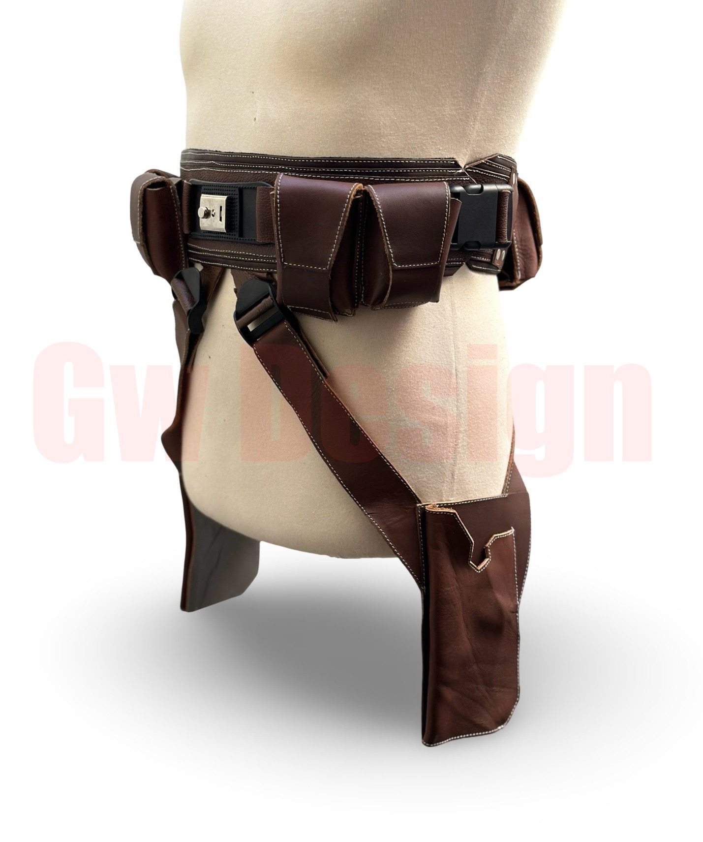 Bo-Katan Leather Belts Parts - Bo-Katan Belt and Holster - Bo-Katan ...