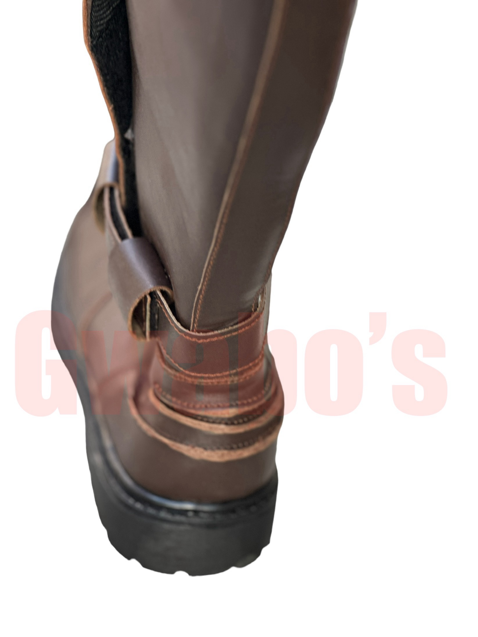 Anakin Skywalker leather custom cosplay shoes - Leather Closest