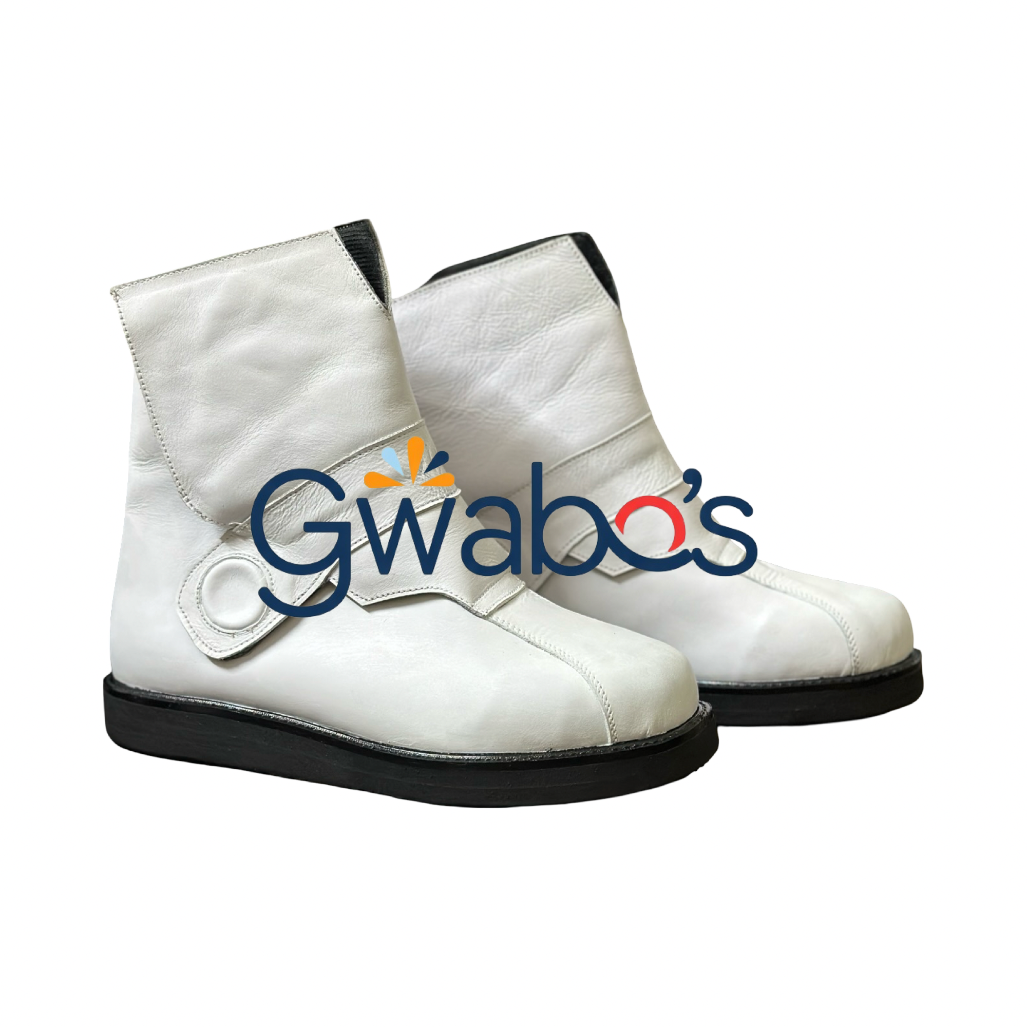 Custom white Movie Clone Leather Boots - Crafted for the Modern Warrior ...
