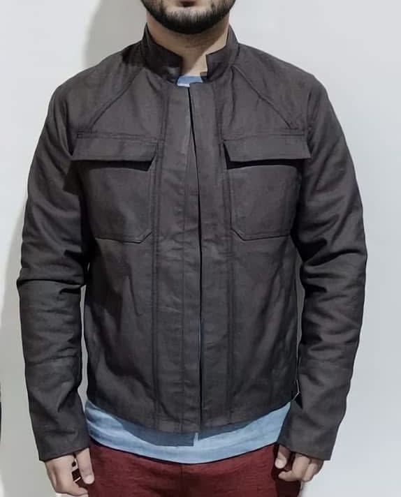 Flayboy canvas wax jacket for Poe Dameron jedi - Leather Closest